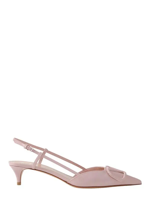 Valentino Garavani Vlogo 40 Slingback Pumps - Pink
