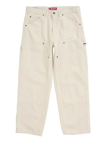 Supreme Double Knee Painter Pant - Natural