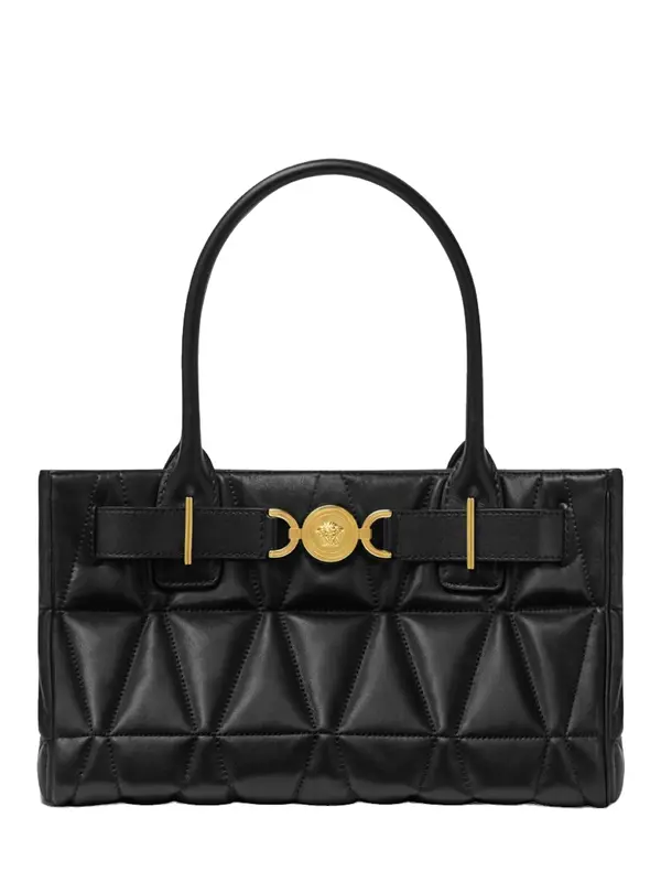 Versace Medusa '95 Quilted Tote Bag - Black