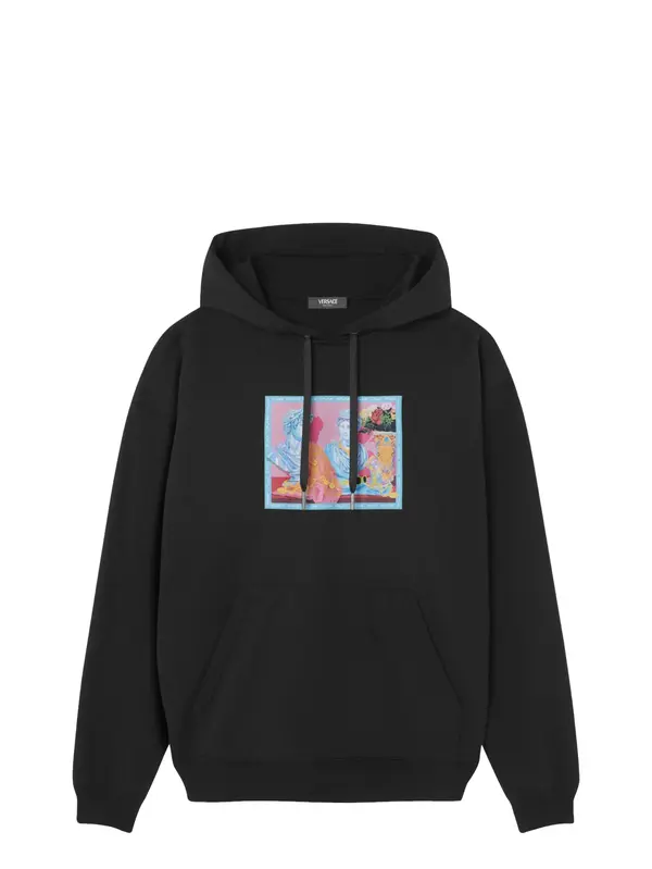 Versace Gallery Hoodie - Black