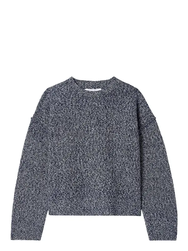 Proenza Schouler White Label Remy Cotton-blend Sweater - Blue
