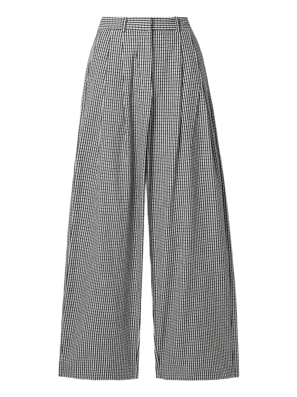 Proenza Schouler White Label Amber Gingham Pants - Multi
