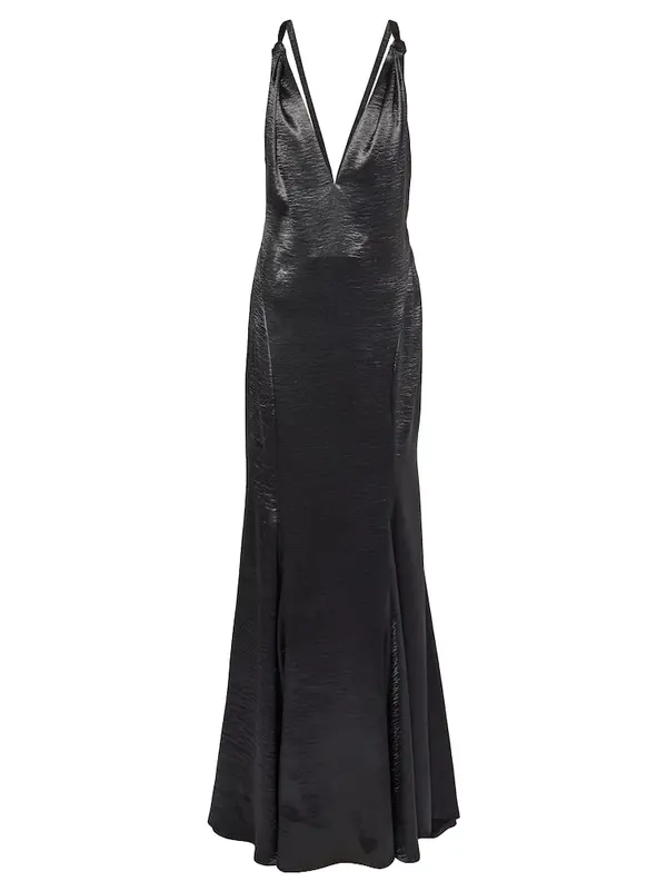 Safiyaa Asli Gown - Black