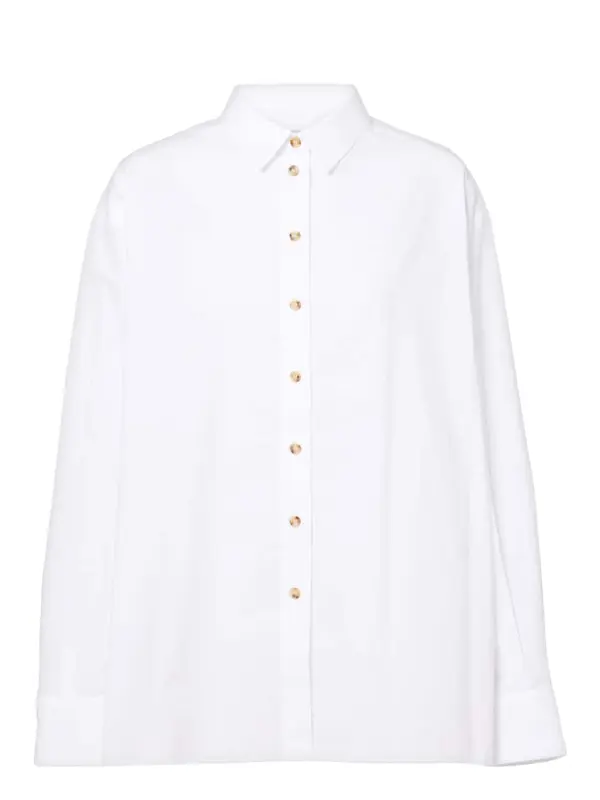 Asceno Maya Cotton Shirt - White