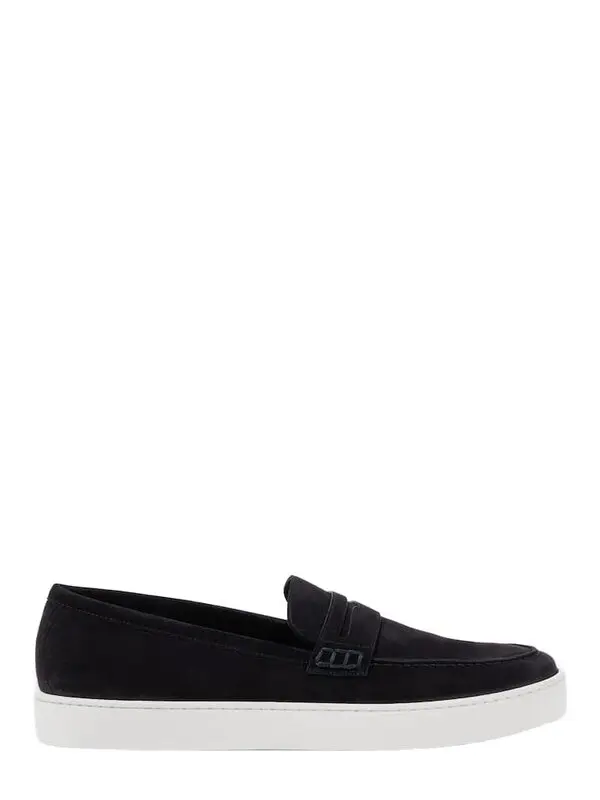 Manolo Blahnik Ellis Suede Loafers - Blue