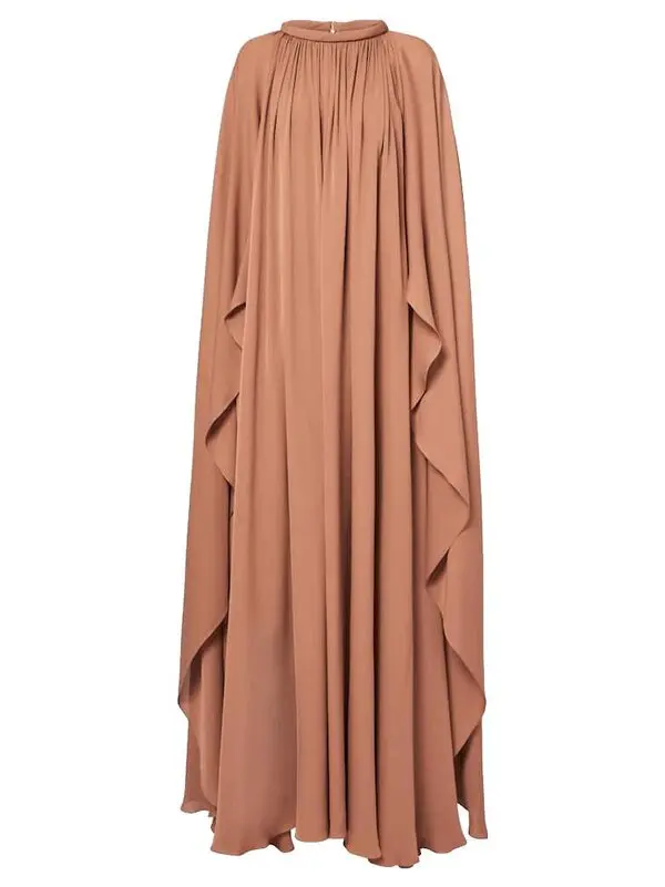 Elie Saab Silk Kaftan - Beige