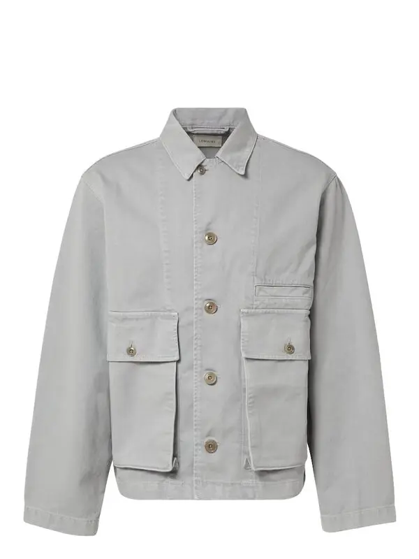 LEMAIRE Denim Trucker Jacket - Grey