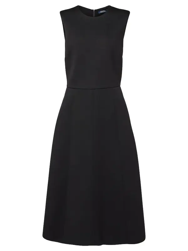 Max Mara Zigote Midi Dress - Black