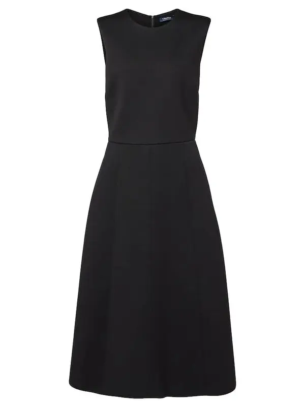 Max Mara Zigote Midi Dress - Black