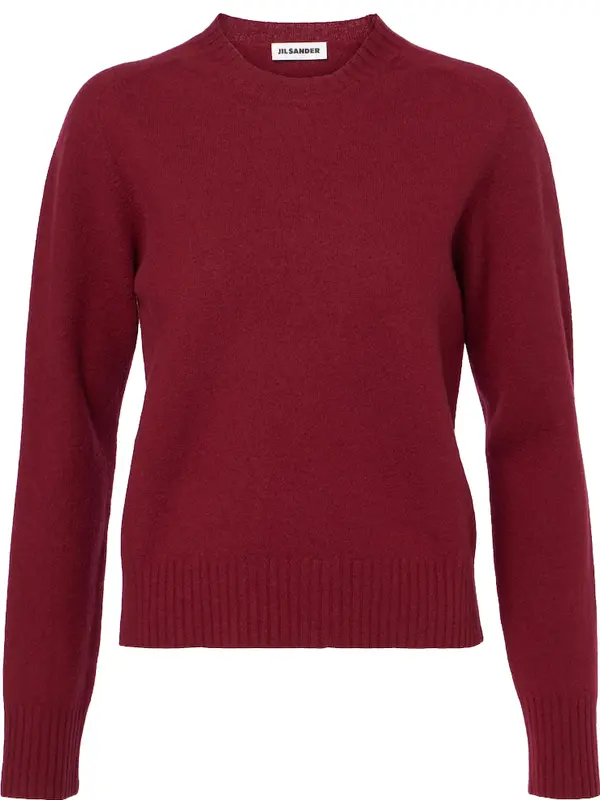 JIL SANDER Wool Sweater - Red