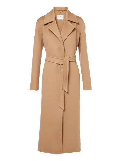 Max Mara Cashmere Wrap Coat - Brown