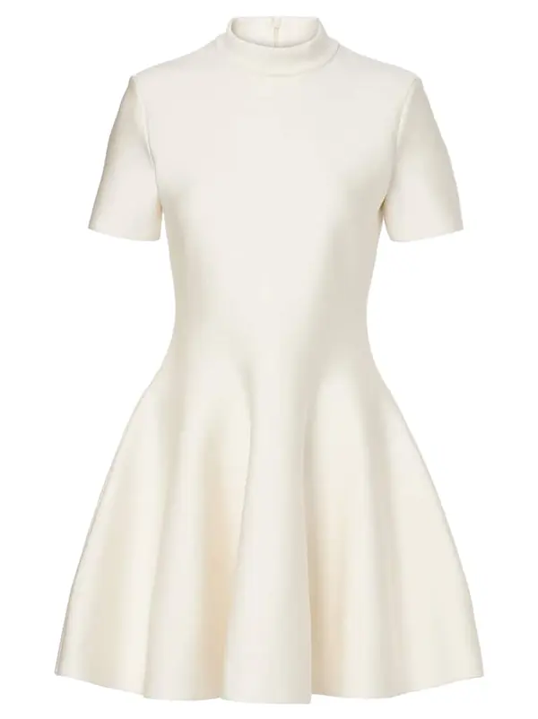 TOM FORD Pleated Minidress - White