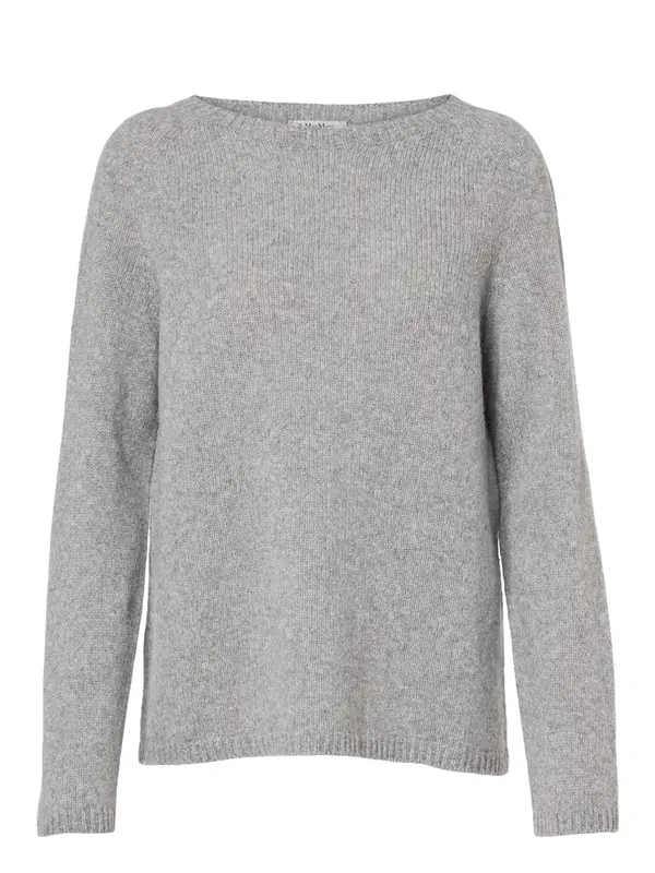 Max Mara Georg Wool And Cashmere-blend Sweater - Grey