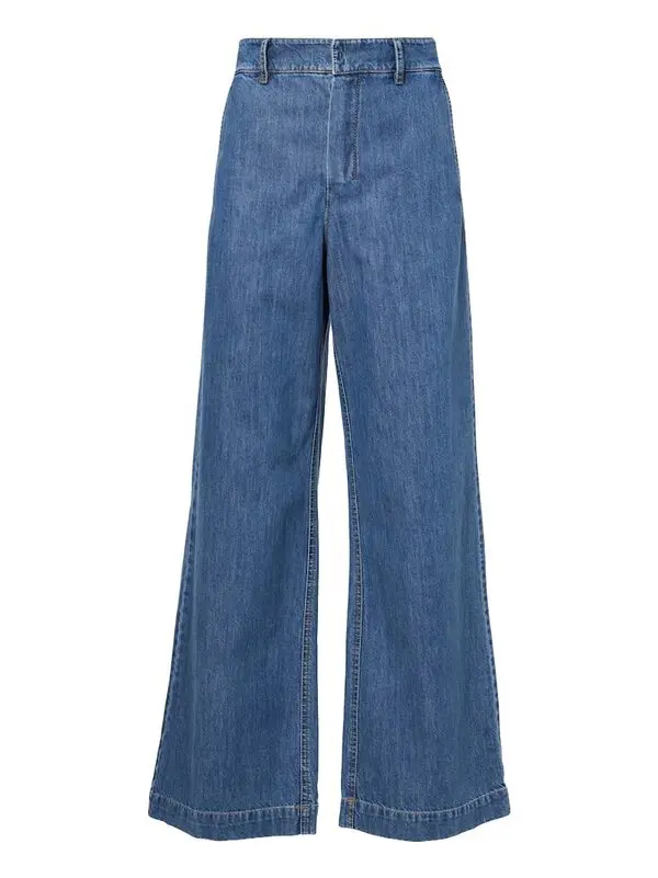 Max Mara Bjono Buono Wide-leg Jeans - Blue