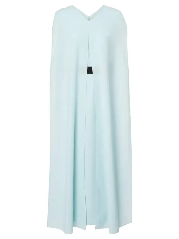 ROKSANDA Fyera Crêpe Maxi Dress - Blue