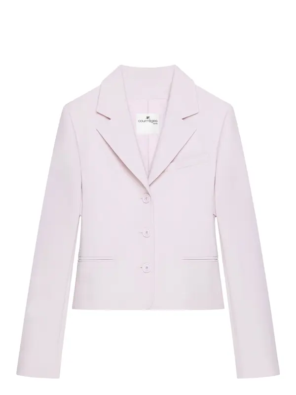 COURREGES Martingale-strap Blazer - Pink