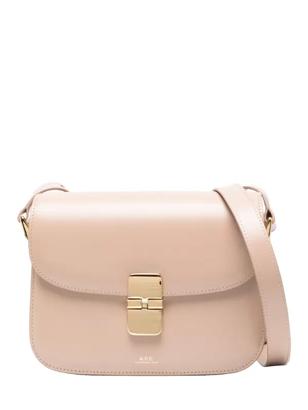 A.p.c. Small Grace Shoulder Bag - Neutrals