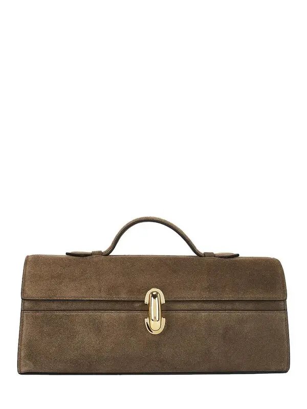 Savette Slim Symmetry Pochette Bag - Mink