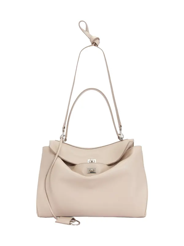 Balenciaga Rodeo Medium Top Handle Bag - Almond
