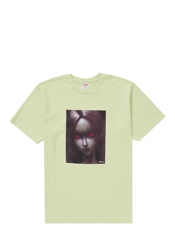 Supreme Red Eyes Tee Shirt - Pale Mint