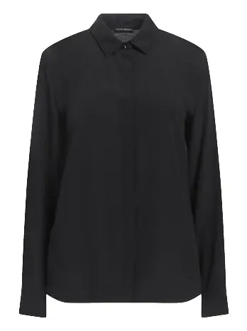 Emporio Armani Crepe Shirt - Black