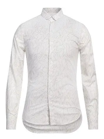 Armani Exchange Shirt Size Cotton, Elastane - White
