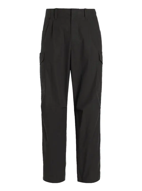 Dolce & Gabbana Pleat-detail Cargo Trousers - Black