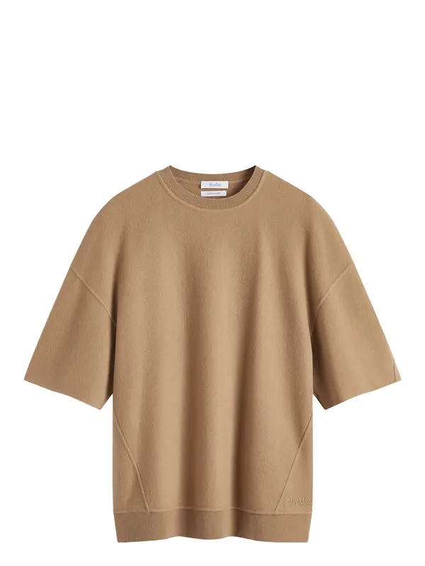 Max Mara Haven Oversized T-shirt - Camel