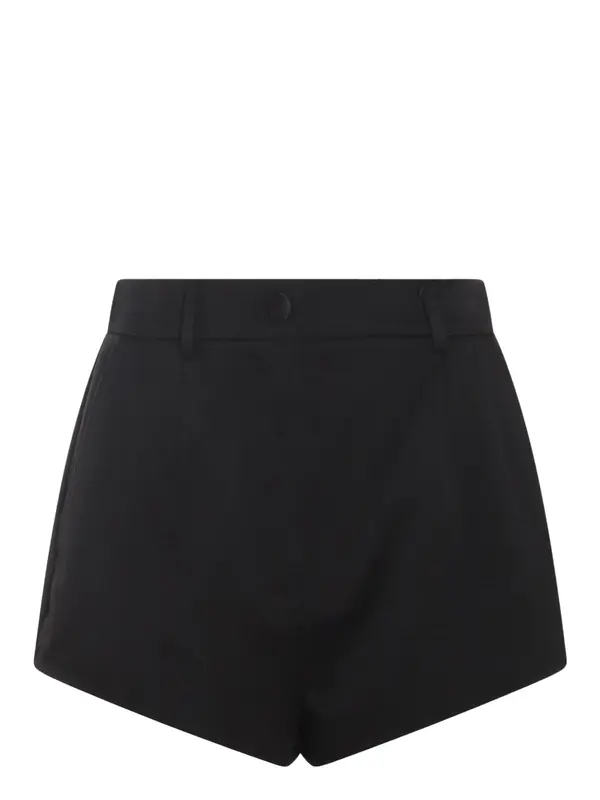 Dolce & Gabbana Wool Shorts - Black