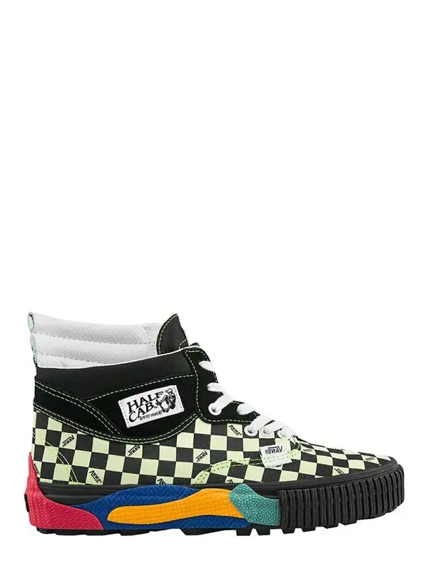 VANS Vault Cap Mash Hi Lx Checkerboardin Sneakers - Black/white