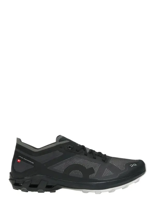 On Cloudventure Peak 3in Athletic Sneakers - Black/glacier