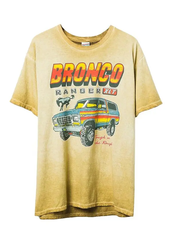 Junk Food Clothing Bronco Ranger Xlt Tee - Butternut