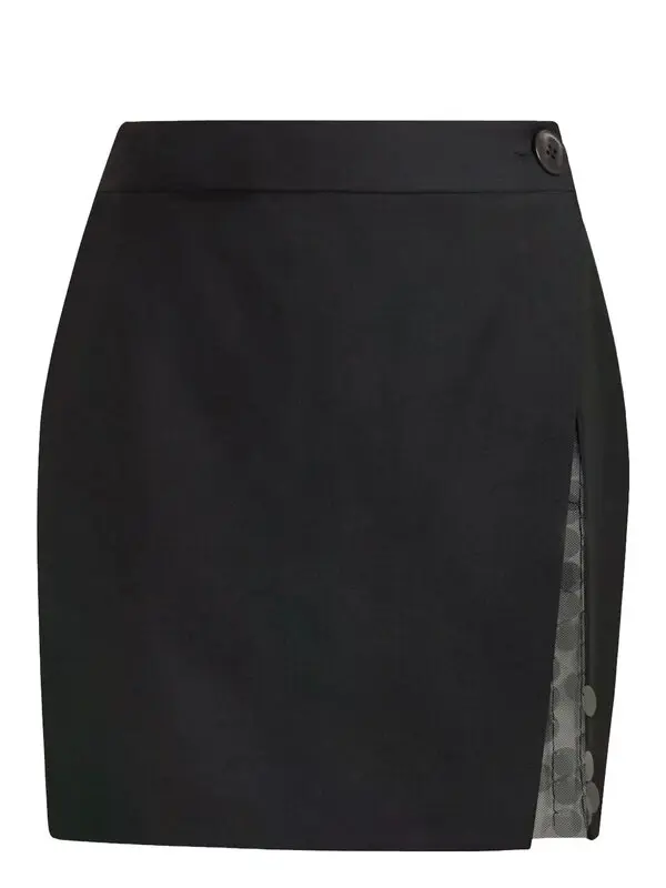 16Arlington Noelia Mini Skirt - Black