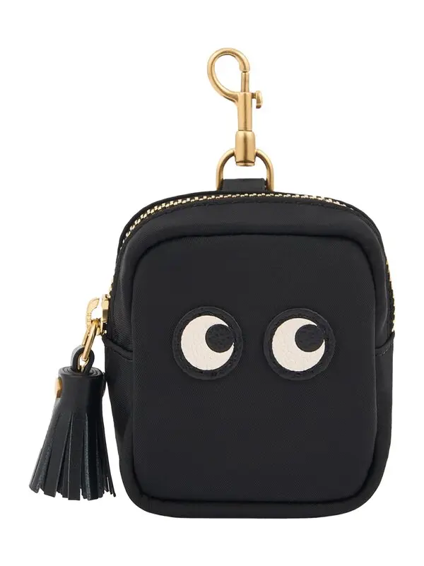 ANYA HINDMARCH Econyl Earbuds Case - Black