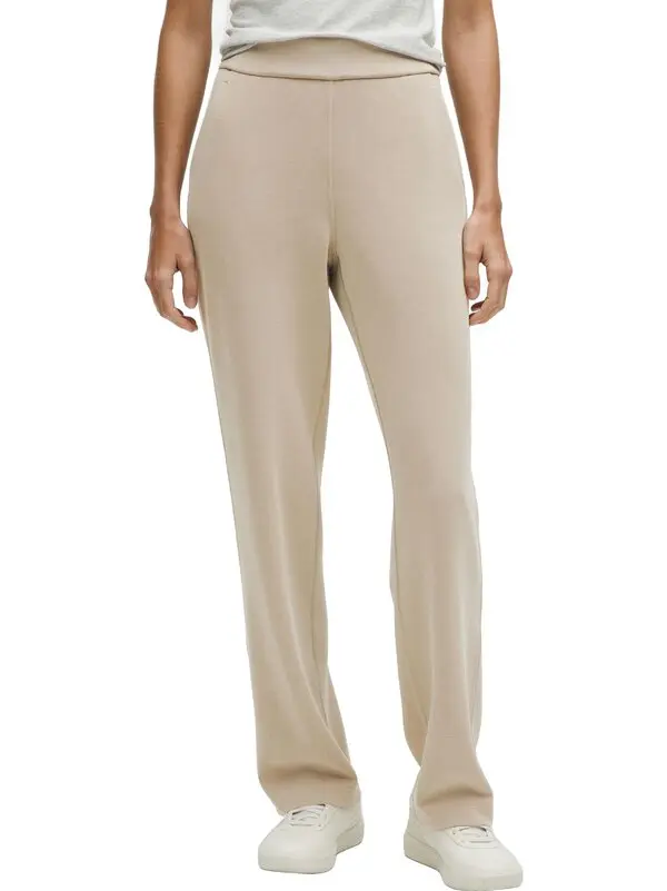 Lululemon Softstreme High-rise Straight-leg Pant - Sheer Oak