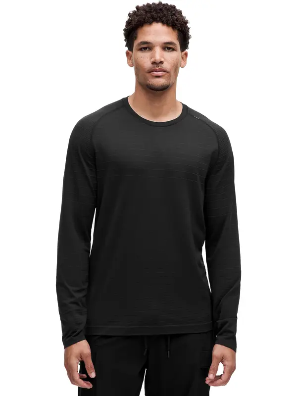Lululemon Metal Vent Tech Long-sleeve Shirt - Black/black