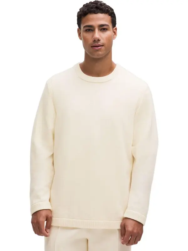 Lululemon Crewneck Cashmere Sweater - Coconut Ivory