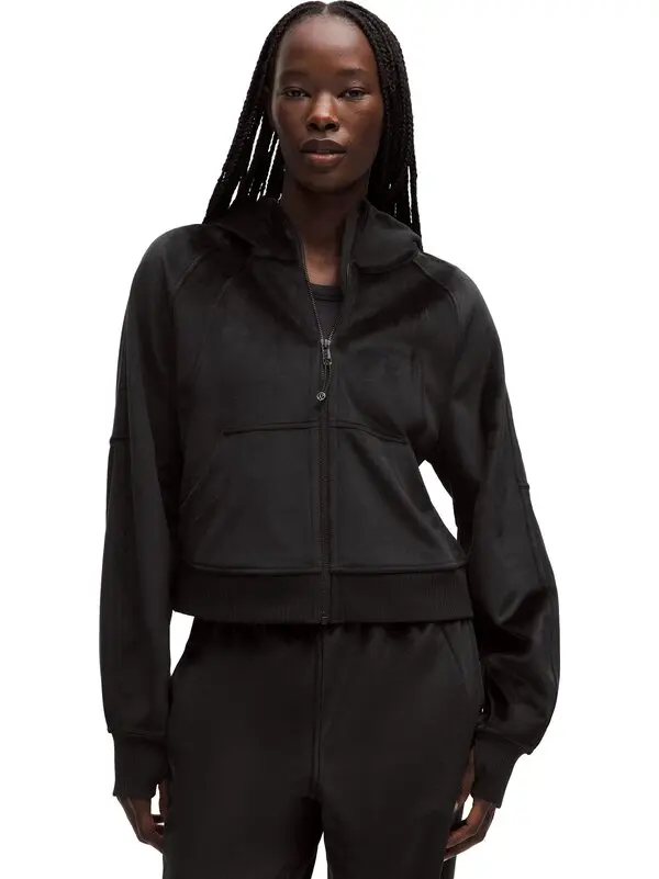Lululemon Scuba Oversized Full-zip Hoodie - Black