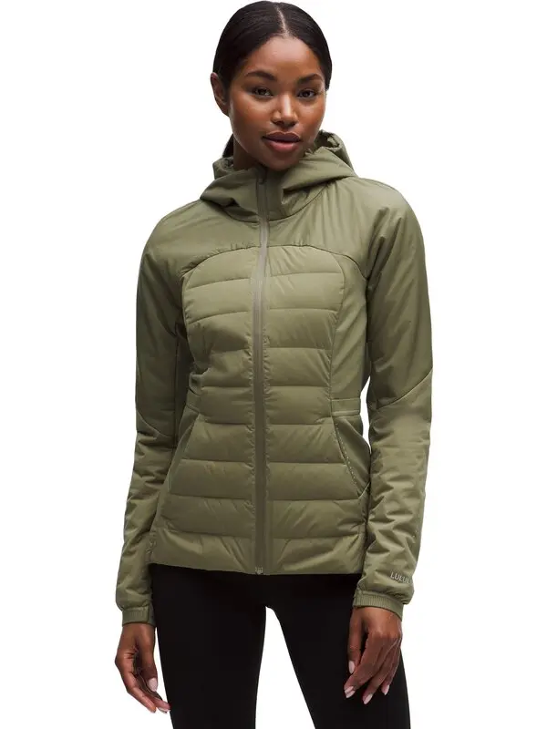 Lululemon Down Insulated Slim Fit Jacket - Bay Leaf