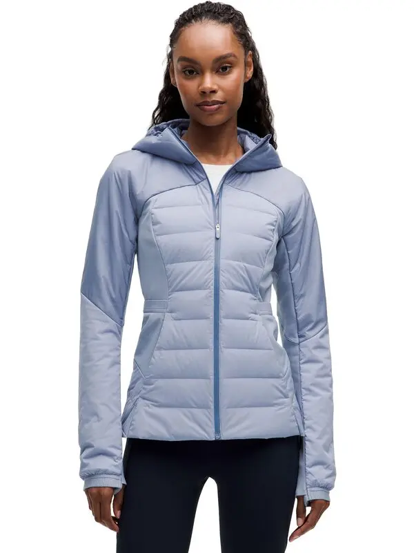 Lululemon Down Insulated Slim Fit Jacket - Blue Willow