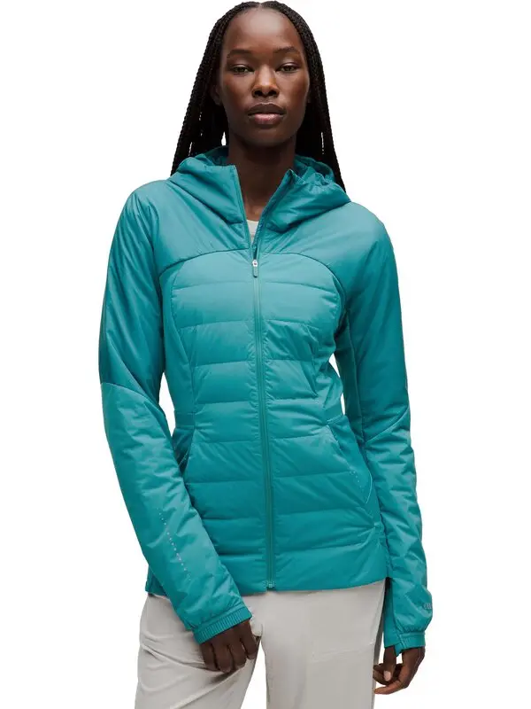 Lululemon Down Insulated Slim Fit Jacket - Marlin
