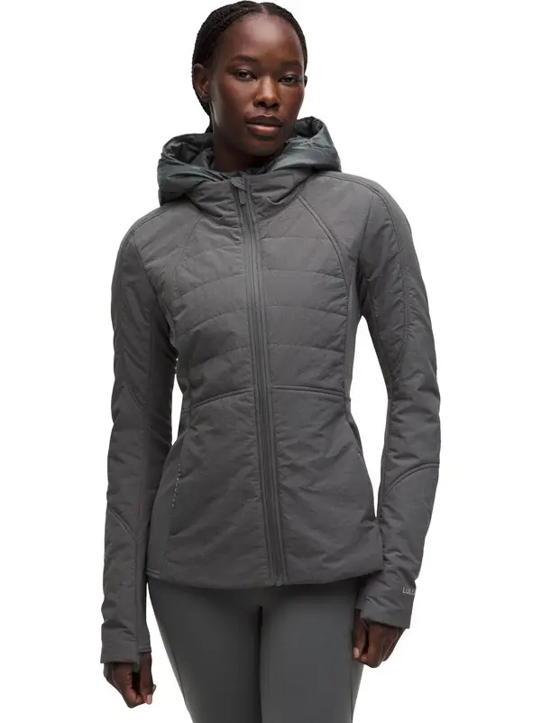 Lululemon Insulated Running Jacket - Onyx Grey