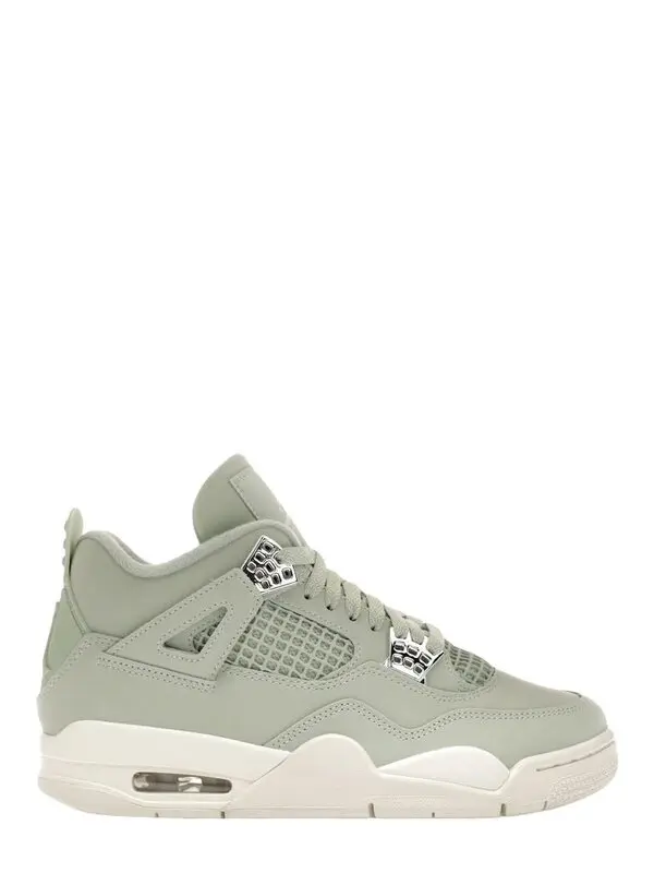 JORDAN 4 Retro Sneakers - Seafoam/sail/metallic Silver