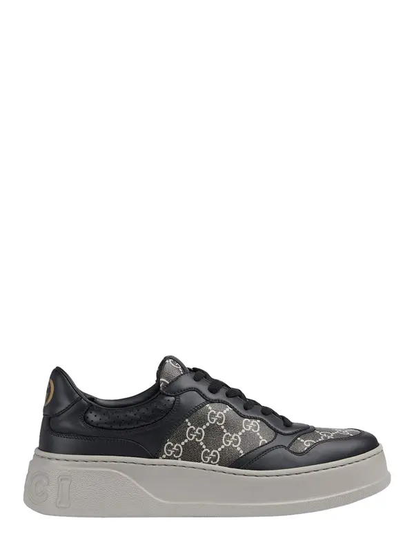 Gucci Gg Low Top Sneaker - Black