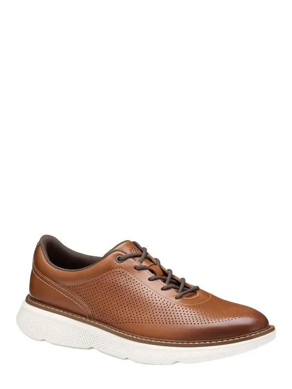 Johnston & Murphy Hayden Oxford - Tan Full Grain