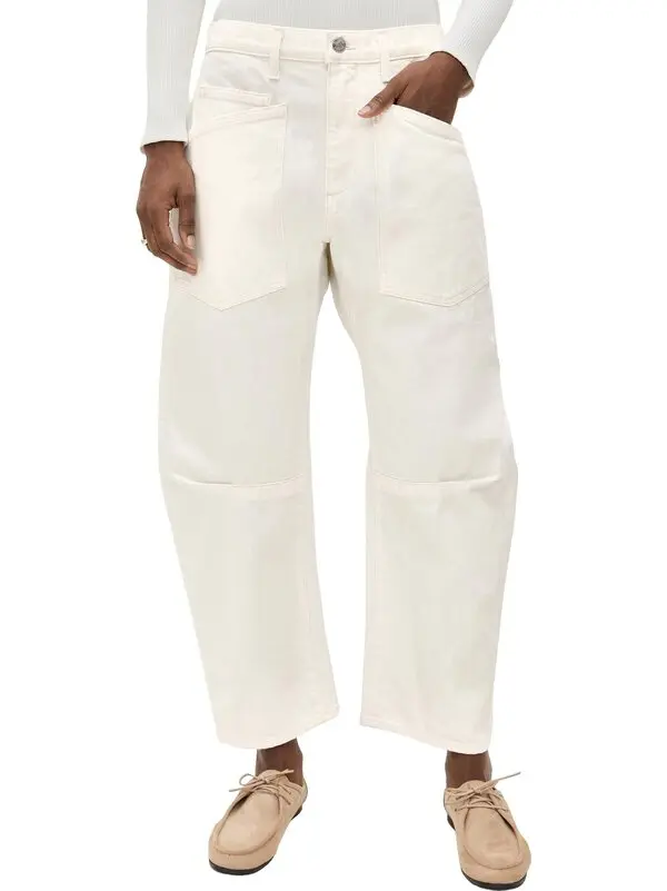 NILI LOTAN Shon Jeans - Cream