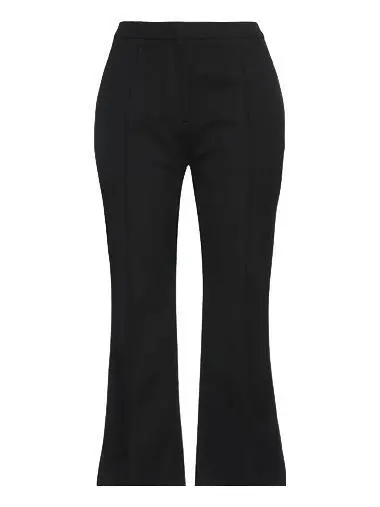 JIL SANDER Wide Leg Trousers - Black