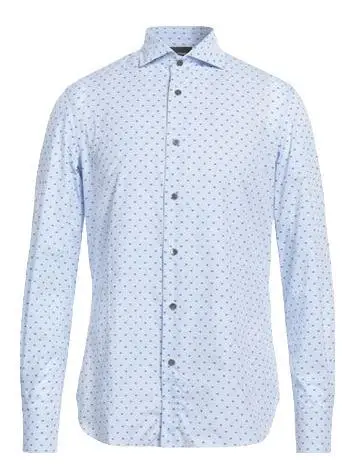 Emporio Armani Shirt Light Size Cotton - Blue