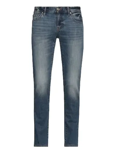 Armani Exchange Jeans In Cotton, Polyester, And Elastane - Blue
