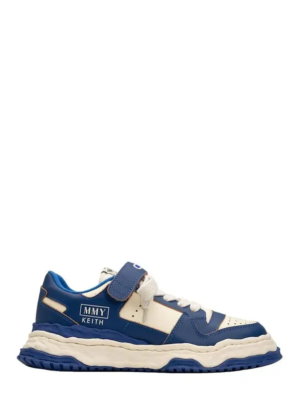 Mihara Yasuhiro Keith Og Sole Leatherin Sneakers - Blue/white